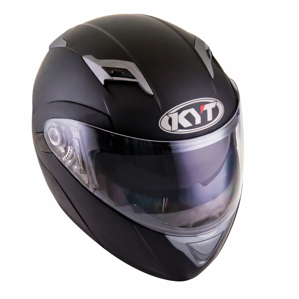 Kyt Modular Helmet Kyt Cougar Black | Motardinn