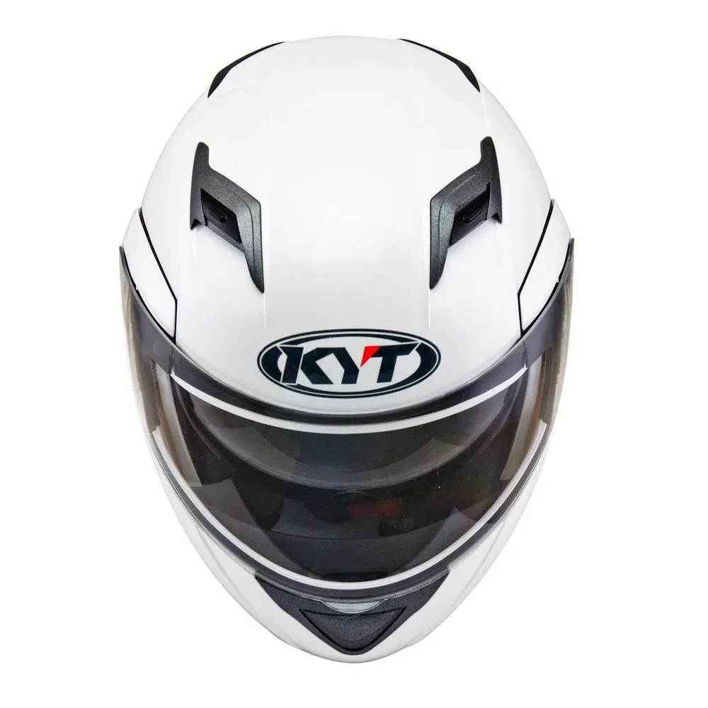Kyt Modular Helmet Kyt Cougar White | Motardinn