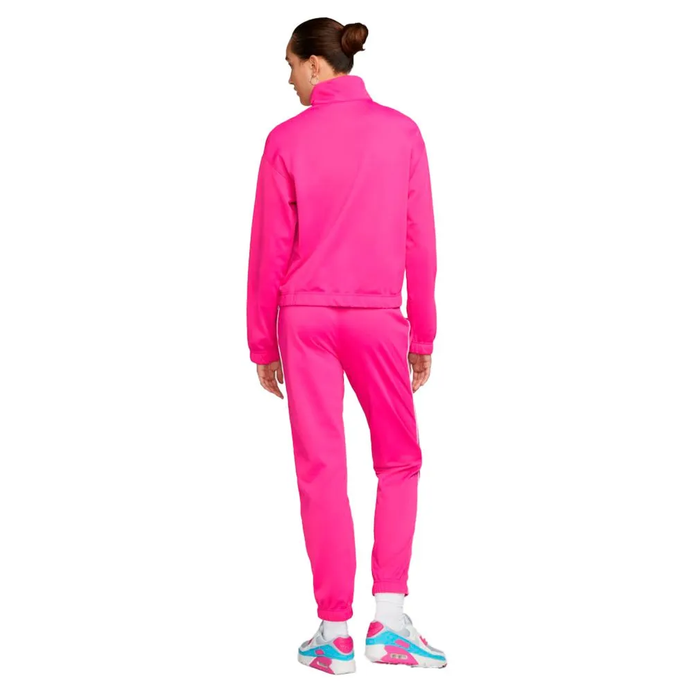 Nike Sportswear Essential Fitted tracksuit Pink | Goalinn