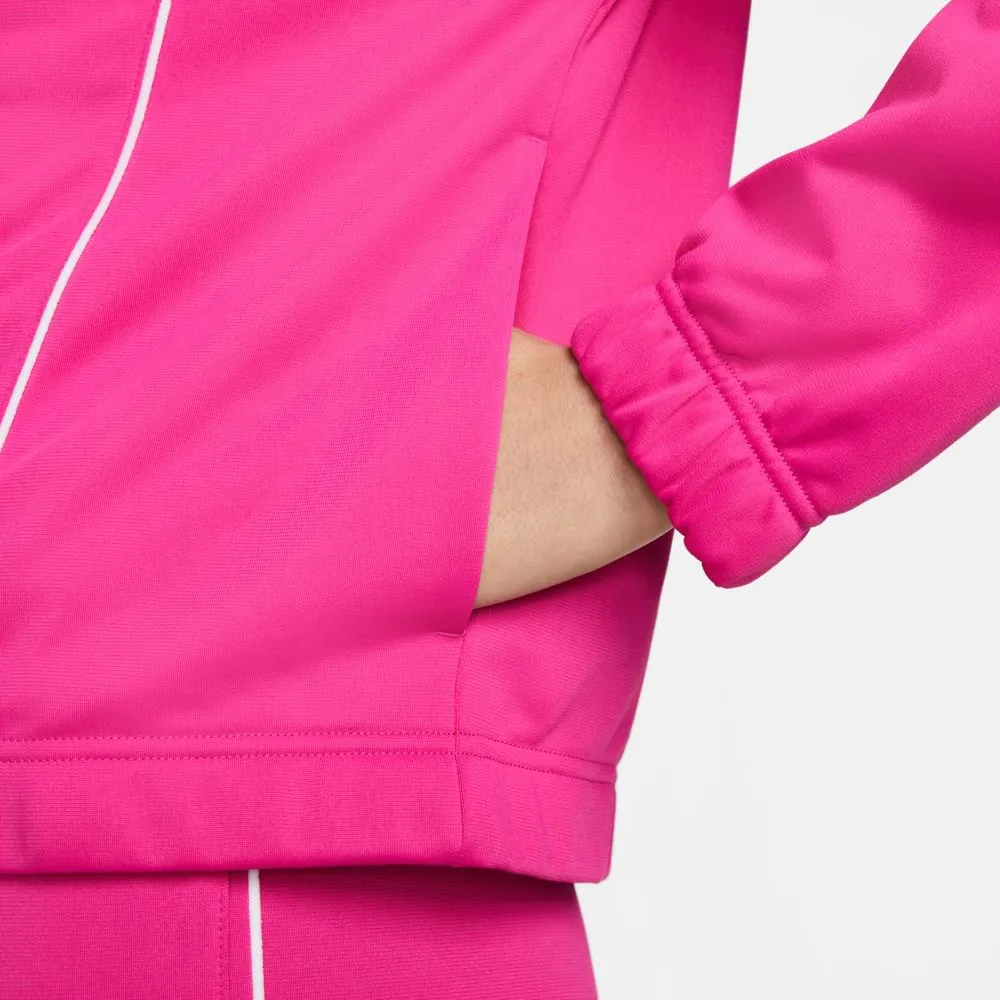 Nike Sportswear Essential Fitted tracksuit Pink | Goalinn