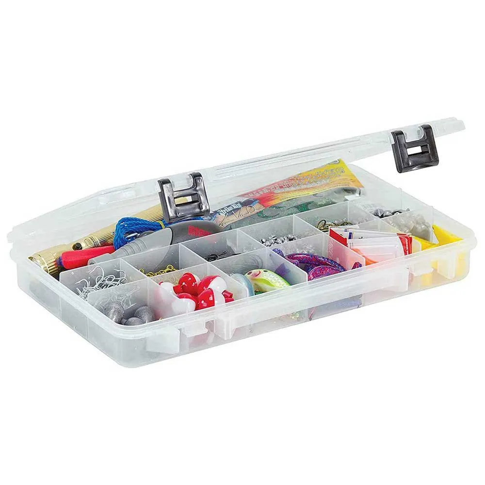 Plano Size Fixed Tackle Box Clear | Waveinn