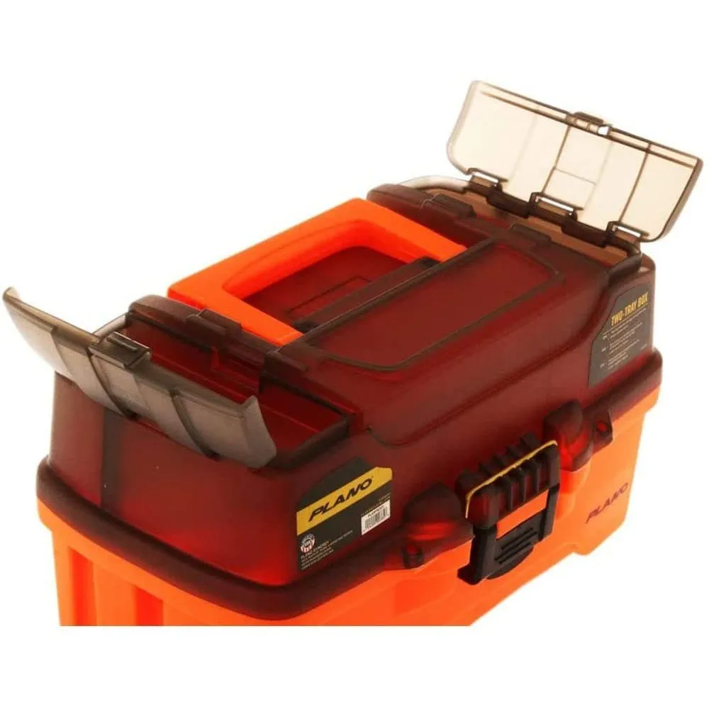 Plano Two-Tray Fishing Box Orange | Waveinn