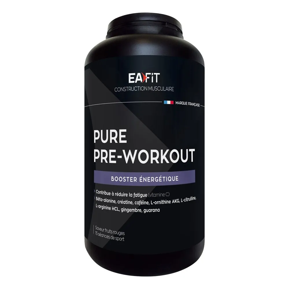 Eafit Proteína Pure Pre Workout, Blanco | Bikeinn