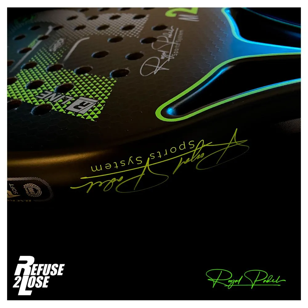 Royal padel M27 Control Hybrid R series Padel Racket Silver| Smashinn