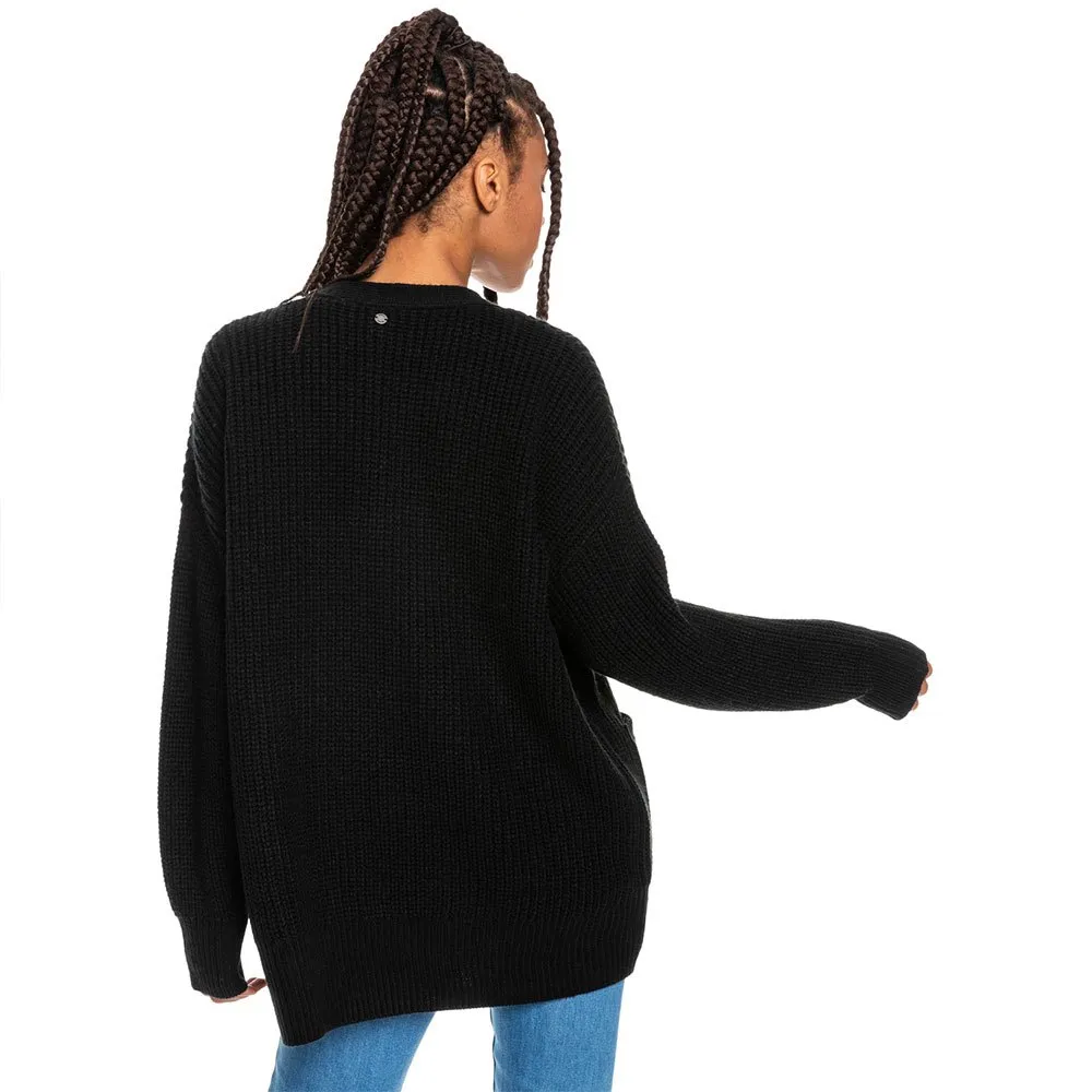 Roxy Fall Down Sweatshirt Black | Dressinn