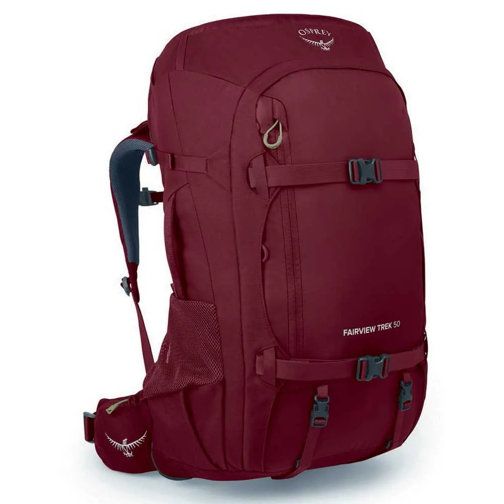 Osprey Fairview Trek 50L backpack Red | Trekkinn