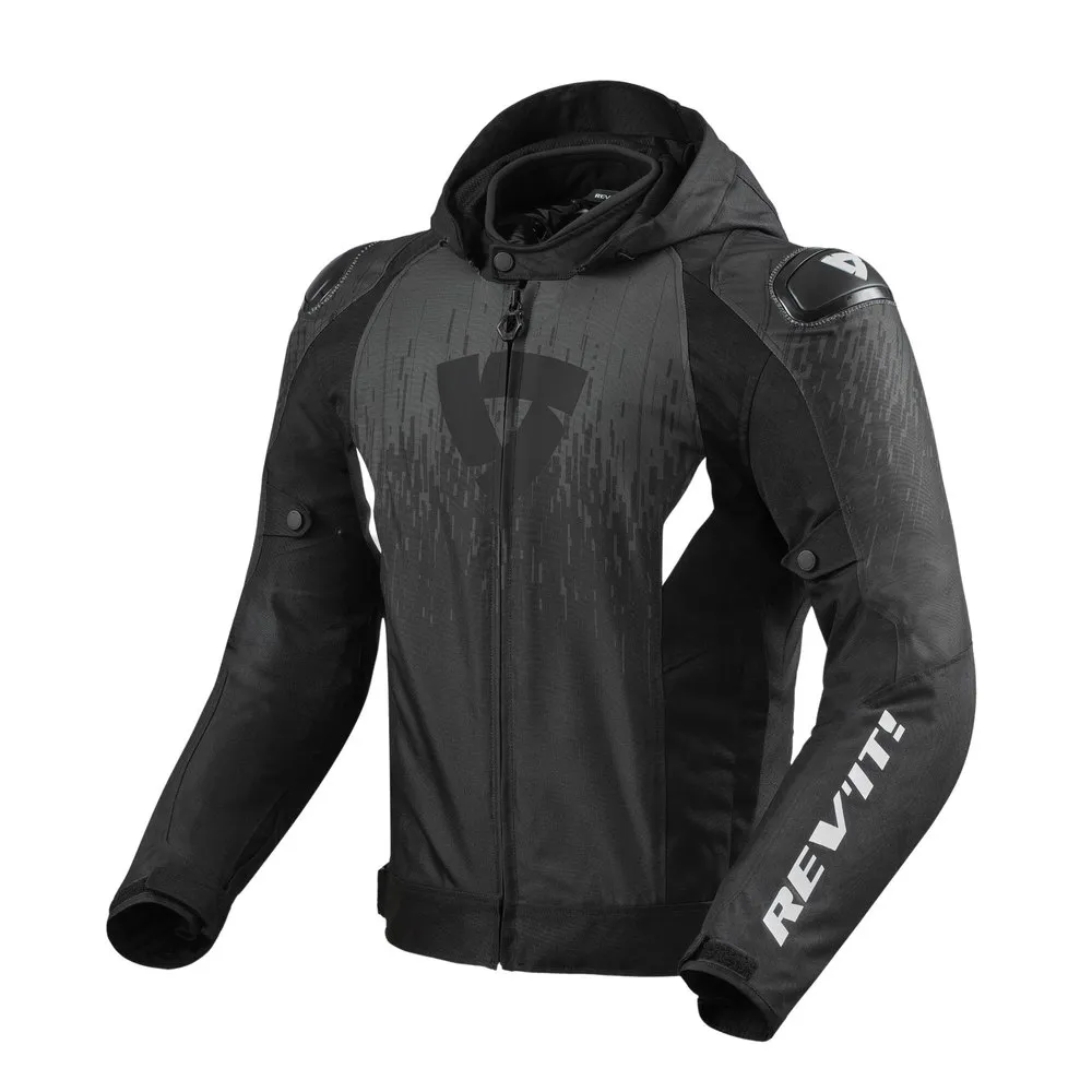 Revit Motorcycle Jacket Rev´it Quantum 2 H2o Black | Motardinn