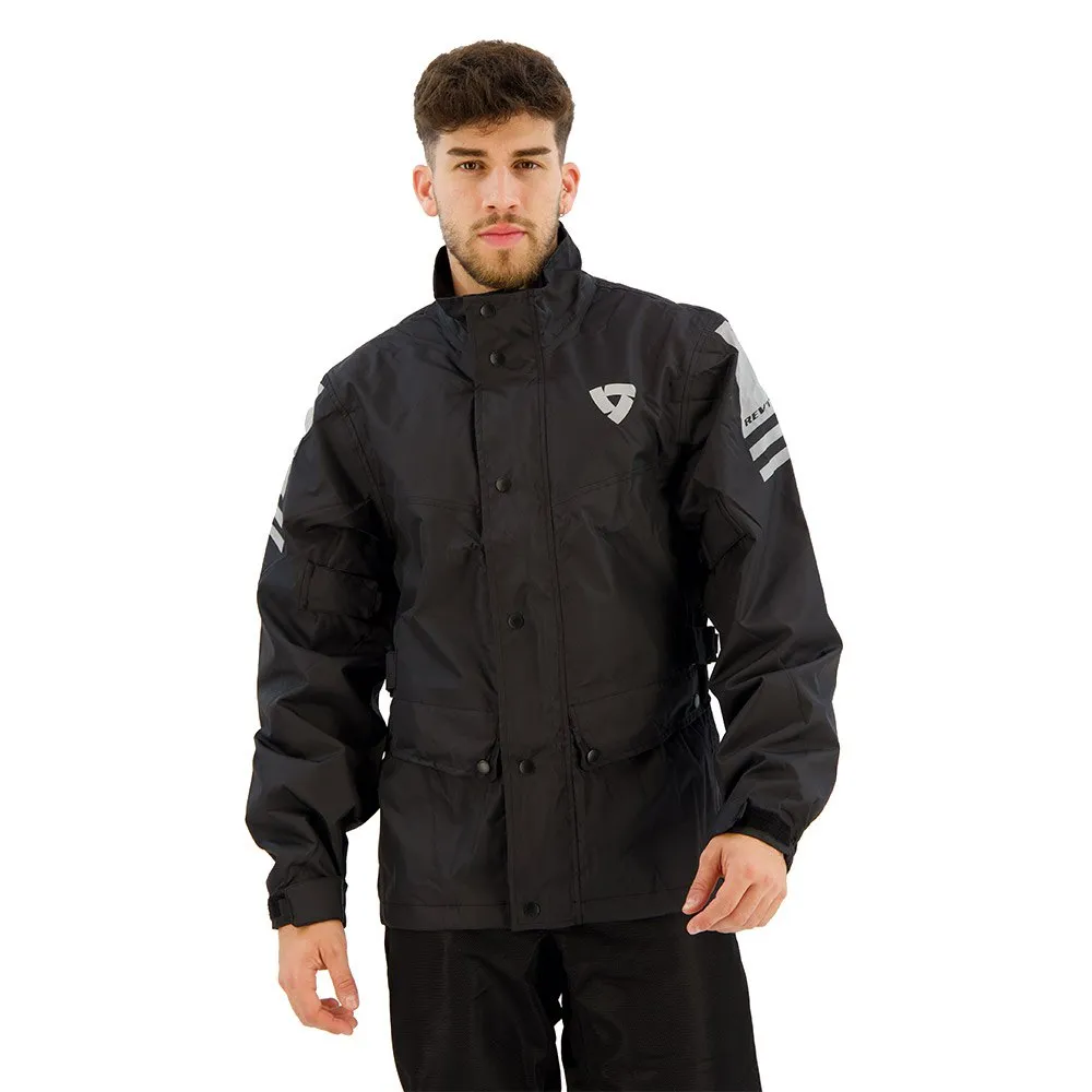 Revit Motorcycle Rain Jacket Rev´it Nitric 3 H2o Black| Motardinn