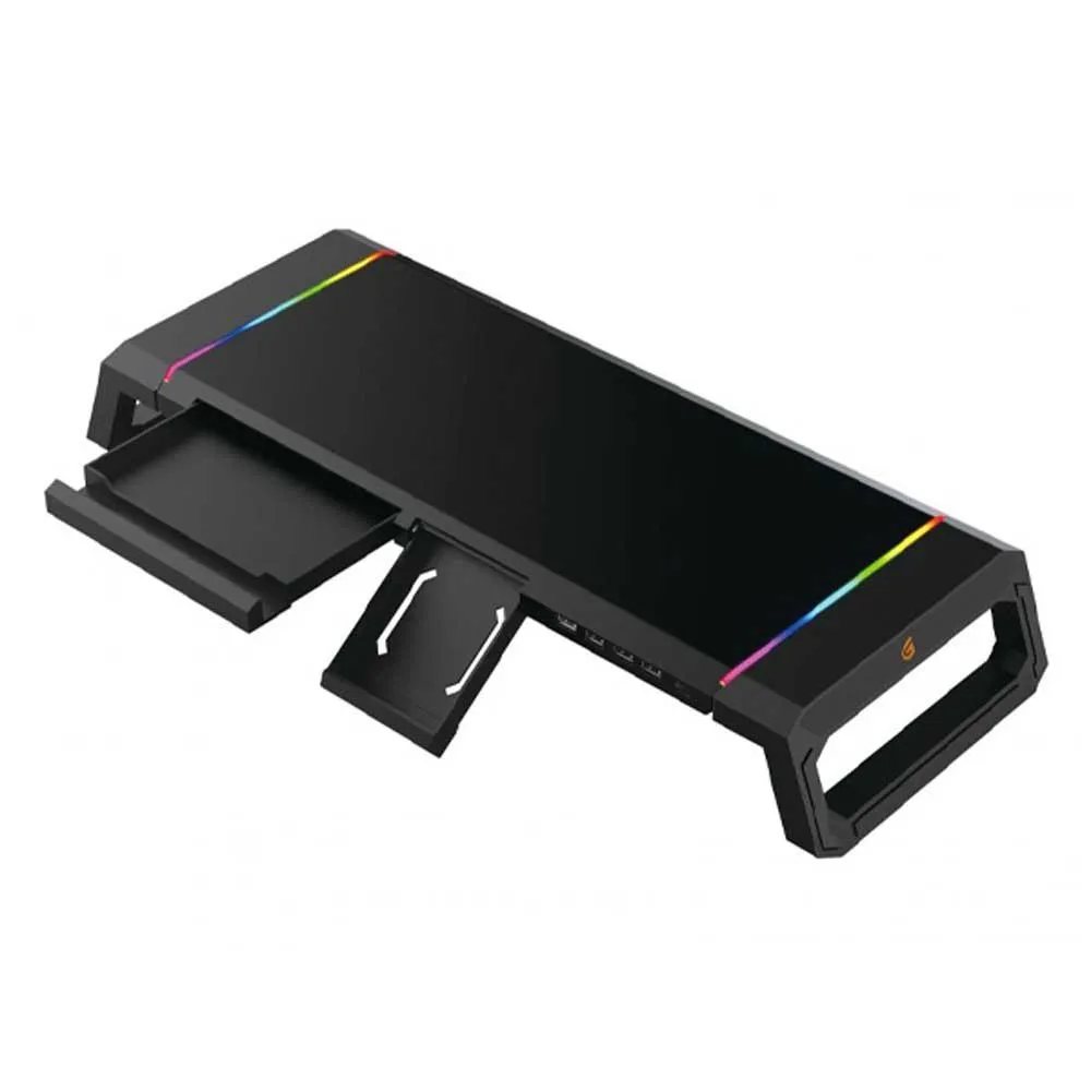 Conceptronic THORNE01B HUB USB RGB Monitor Stand Black | Techinn