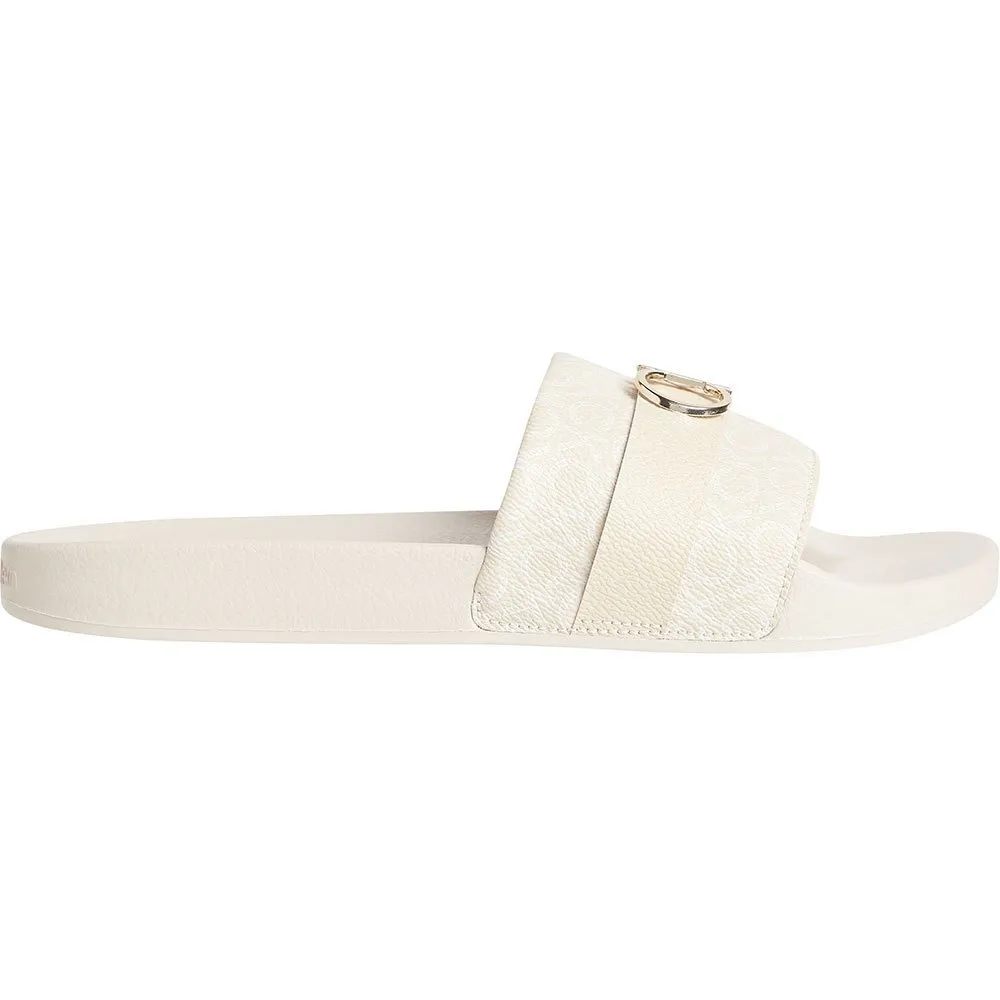 Calvin klein Chanclas Mono Beige | Dressinn