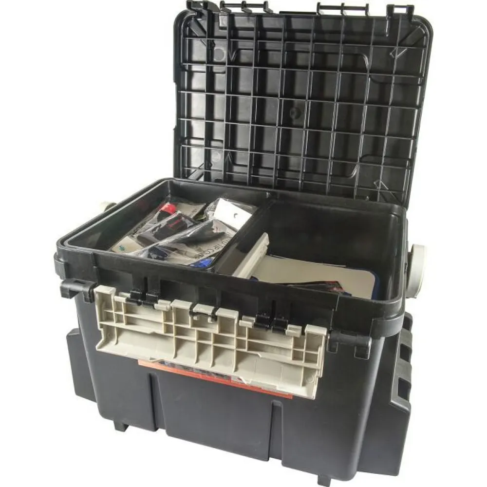 Meiho Bucket Mouth BM 7000 Fishing Box Black | Waveinn