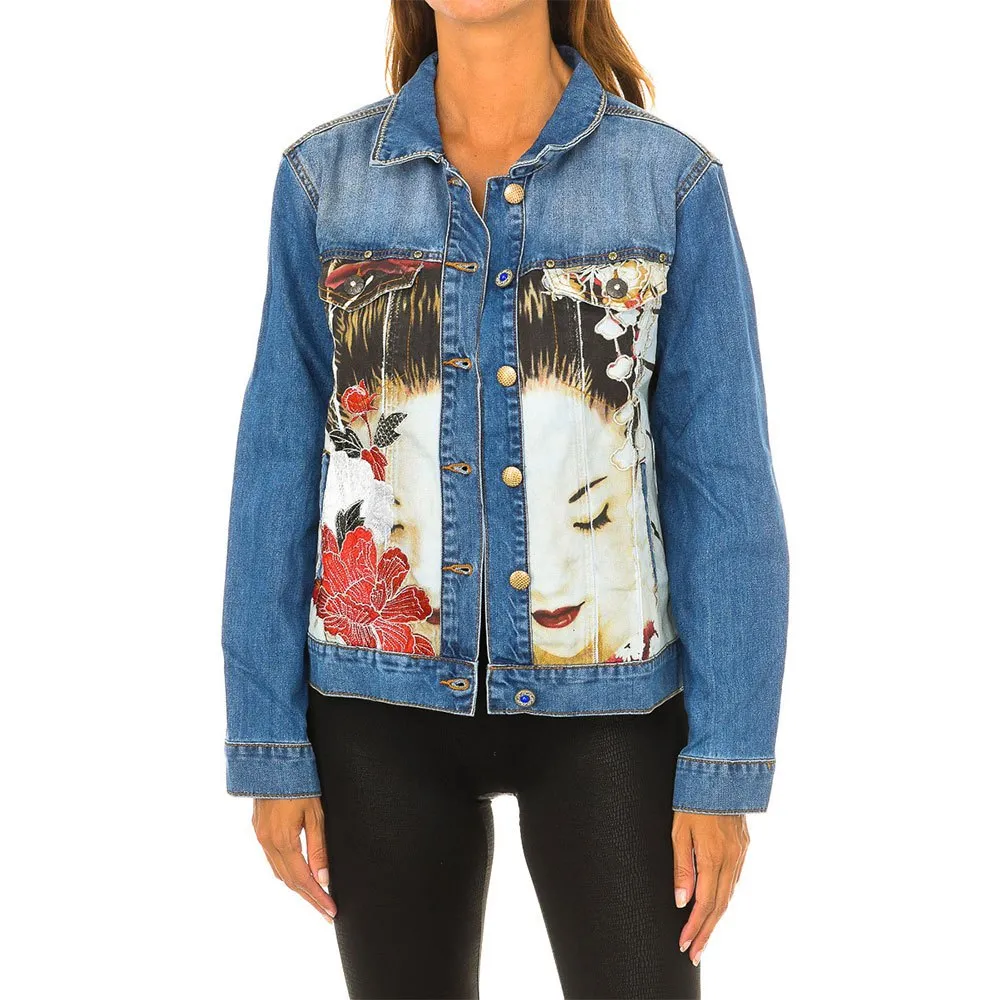 Desigual Denim Jacket Blue | Dressinn