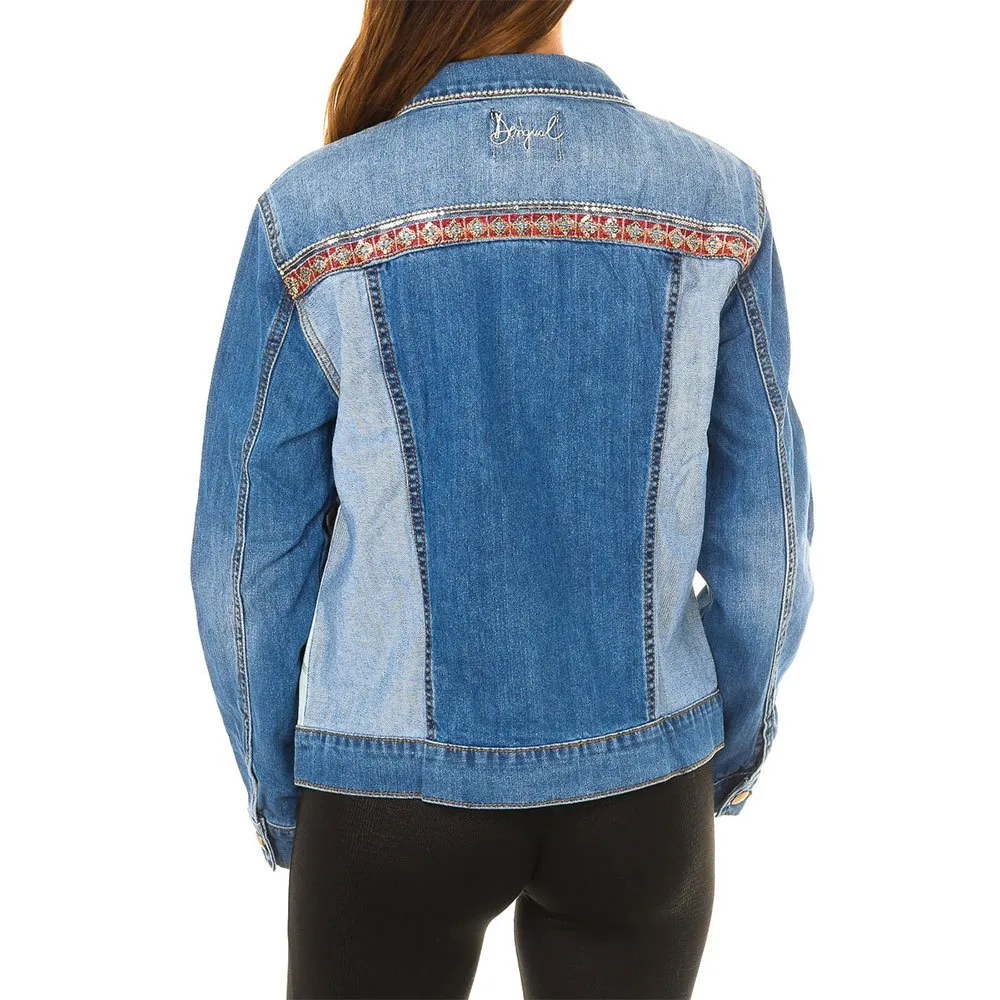 Desigual Denim Jacket Blue | Dressinn