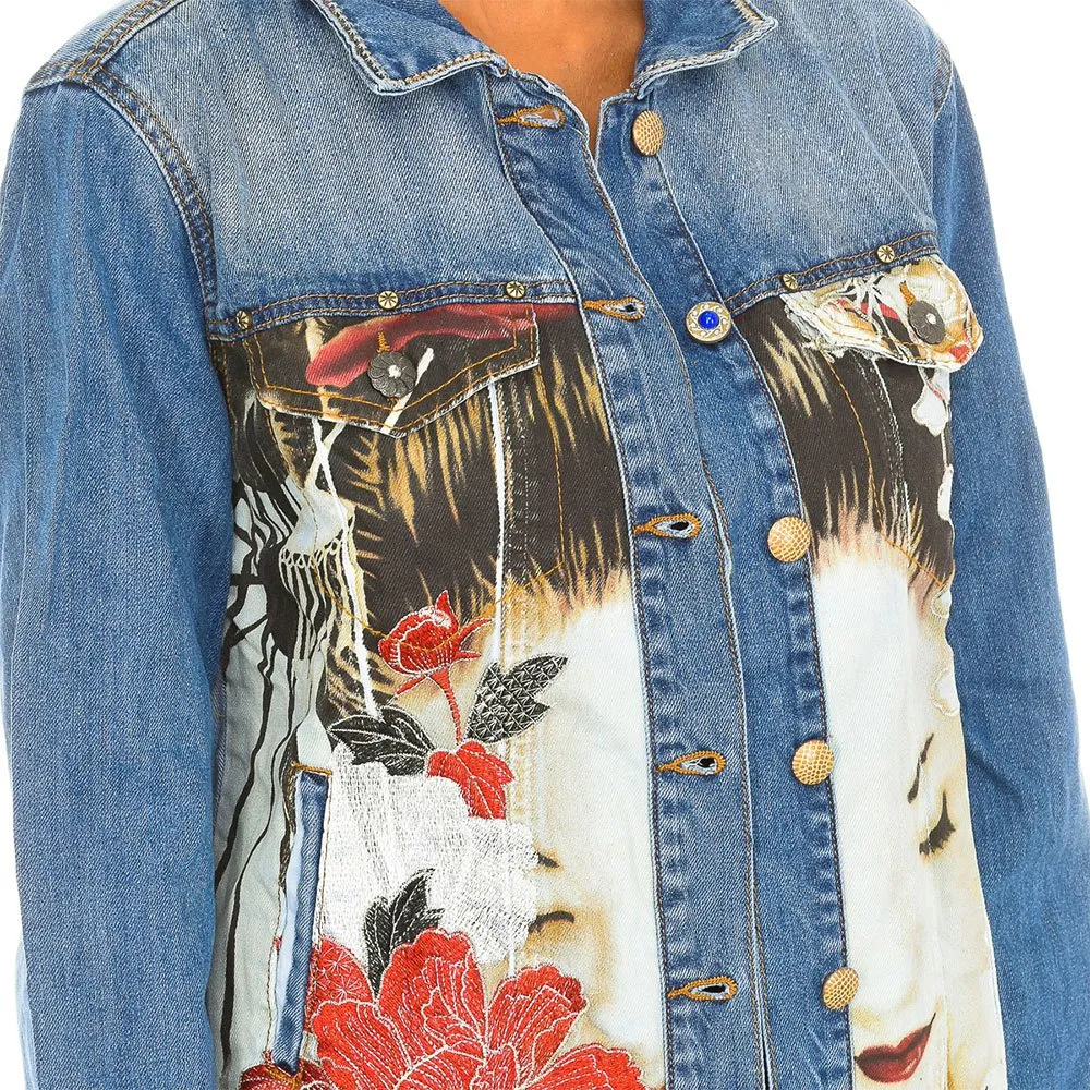 Desigual Denim Jacket Blue | Dressinn