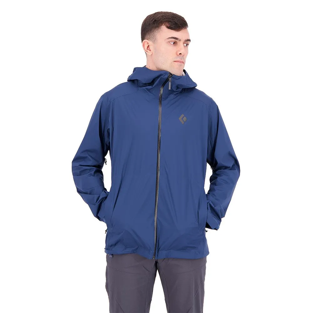 Black diamond Stormline Stretch Rain Jacket Blue | Trekkinn