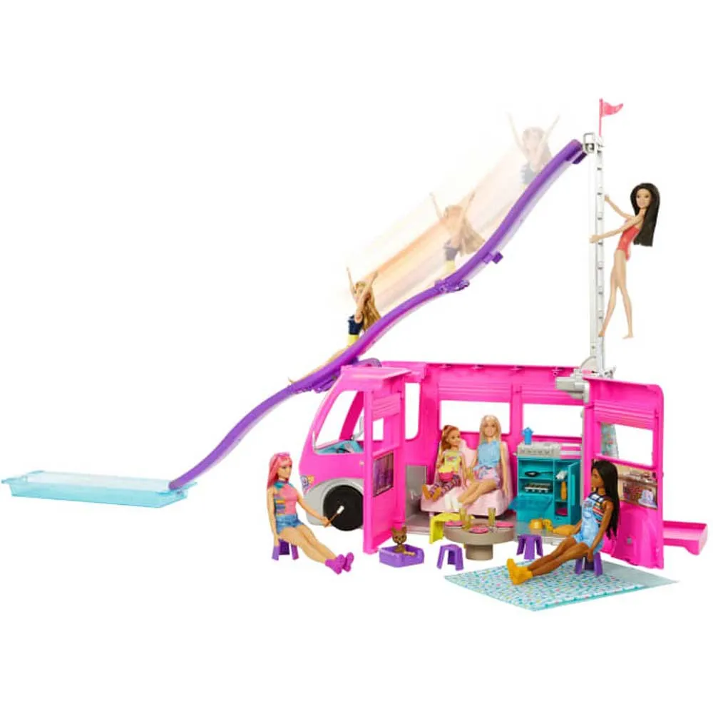 Barbie Camper Maps doll Orange | Kidinn