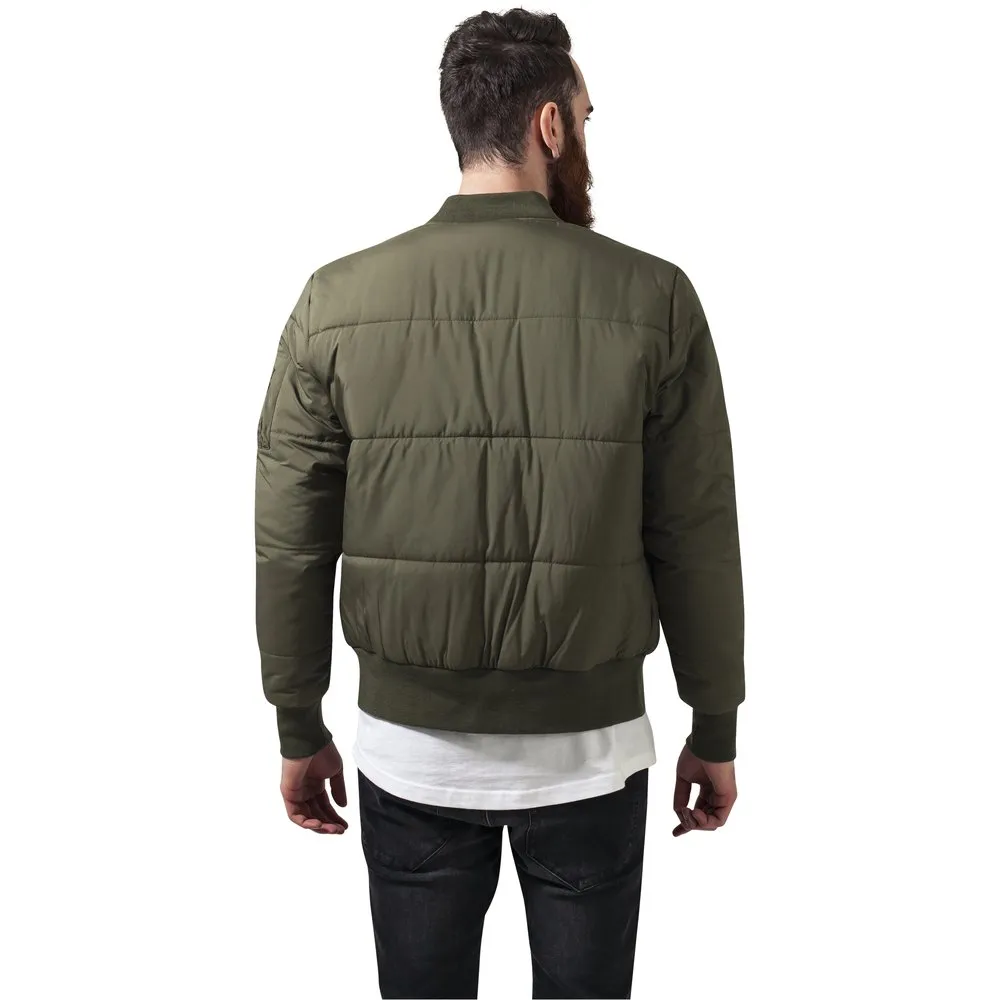 Urban classics Urban Classic Quilt Basic Jacket Green | Dressinn