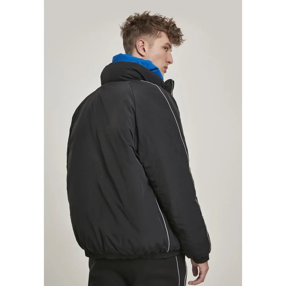 Urban classics Reflective Piping jacket Black | Dressinn
