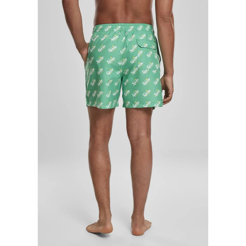 Mc clothes Sprite Logo swimming shorts Green | Dressinn