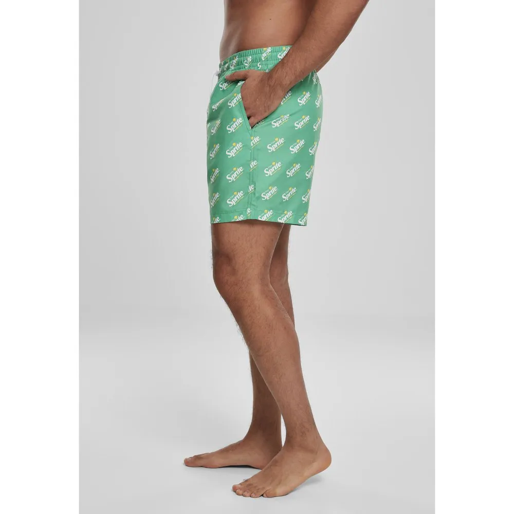 Mc clothes Sprite Logo swimming shorts Green | Dressinn