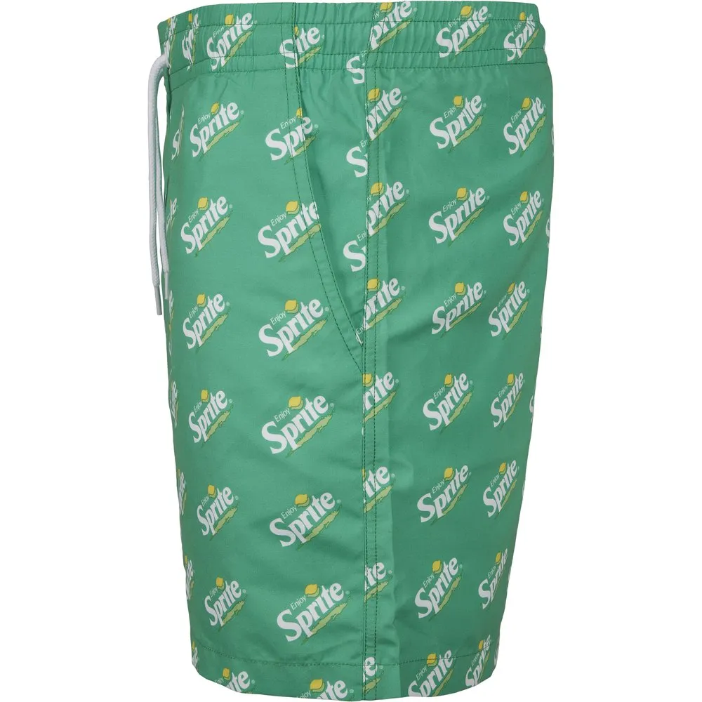 Mc clothes Sprite Logo swimming shorts Green | Dressinn