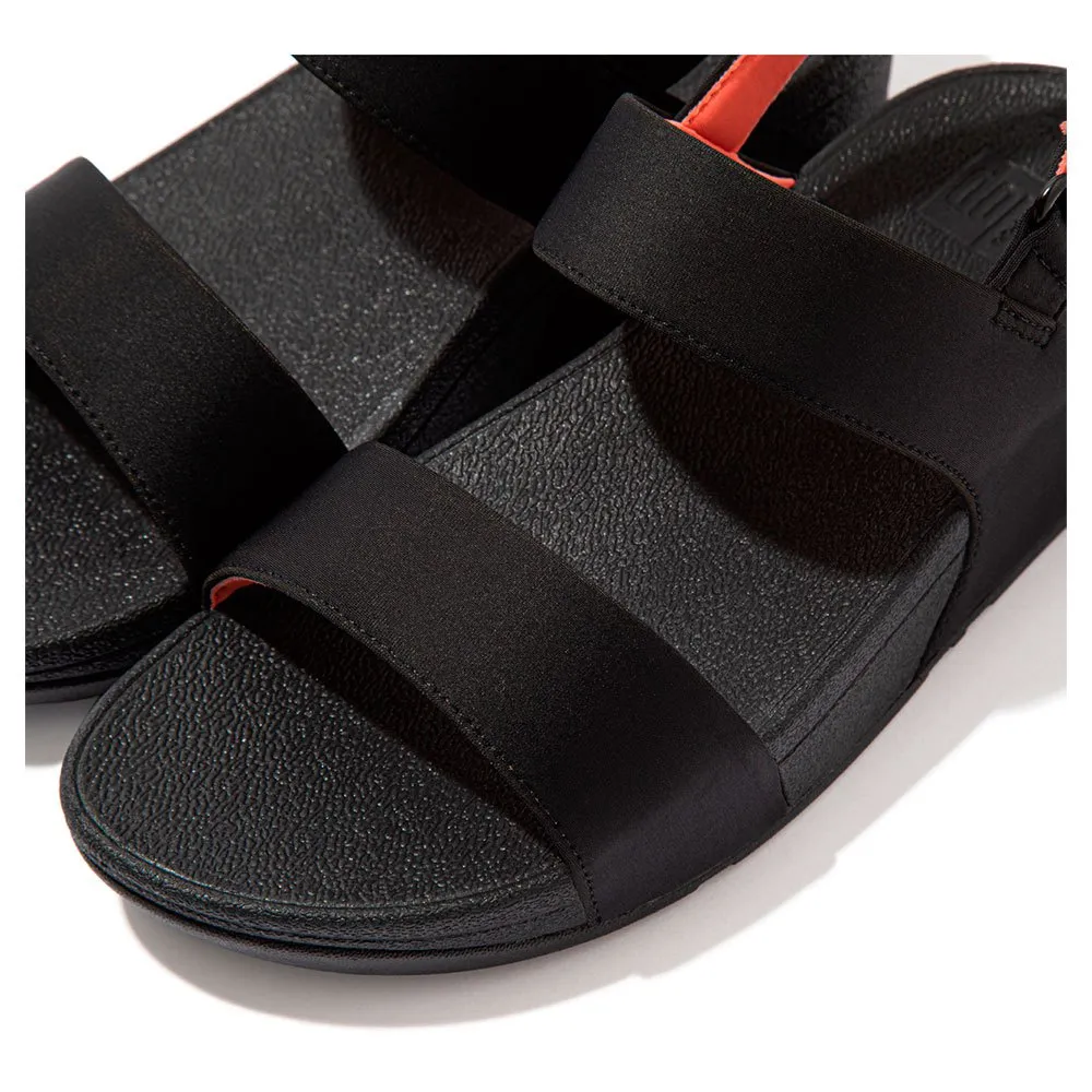 Fitflop Lulu Back-Strap Sandals Black | Dressinn