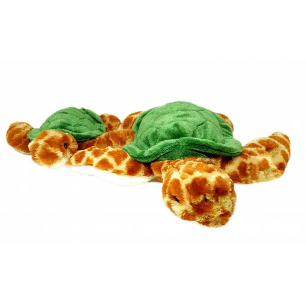 Wild republic Ecokins Mini Turtle Plush Toy Brown | Diveinn