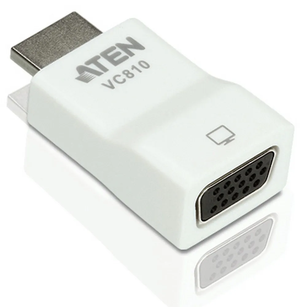 Aten HDMI To VGA Adapter White | Techinn