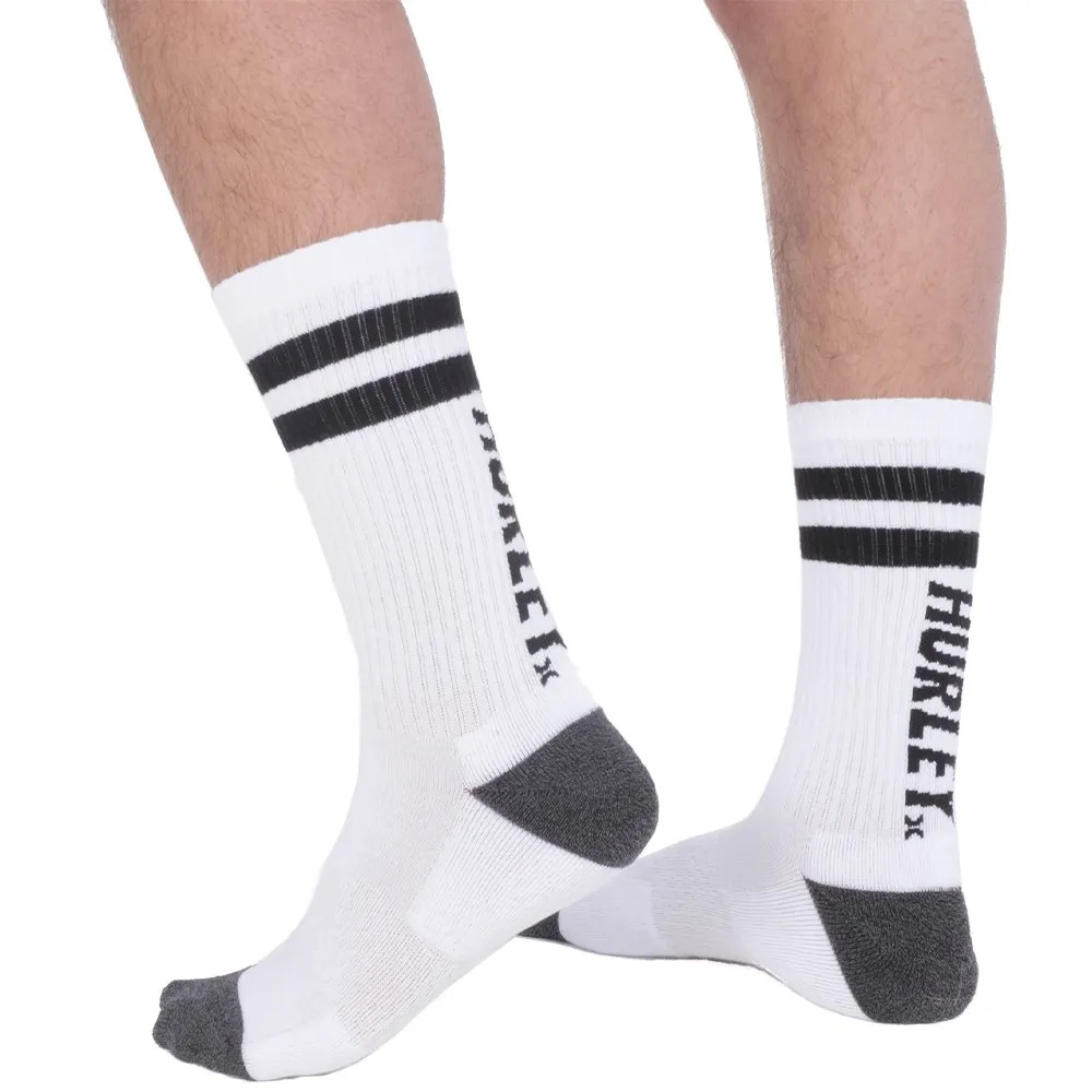 Hurley Extended Terry Socks White | Xtremeinn