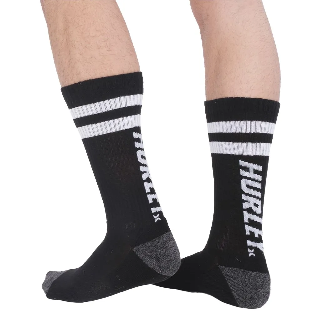 Hurley Extended Terry Socks Black | Xtremeinn