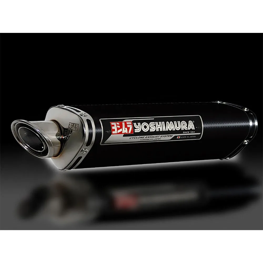 Yoshimura japan Silencieux Homologué Inox Et Metal Magic Ovale 2 TRI ...