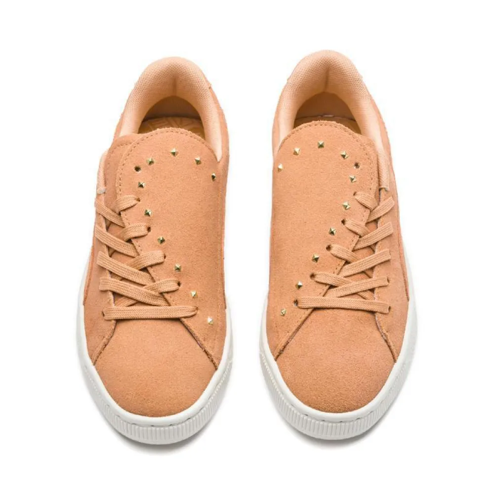 Puma Suede Crush Studstoast trainers Brown | Dressinn