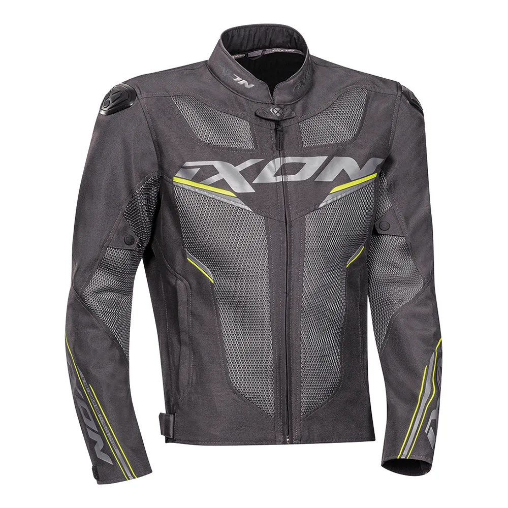 Ixon Motorcycle Jacket Draco Grey | Motardinn