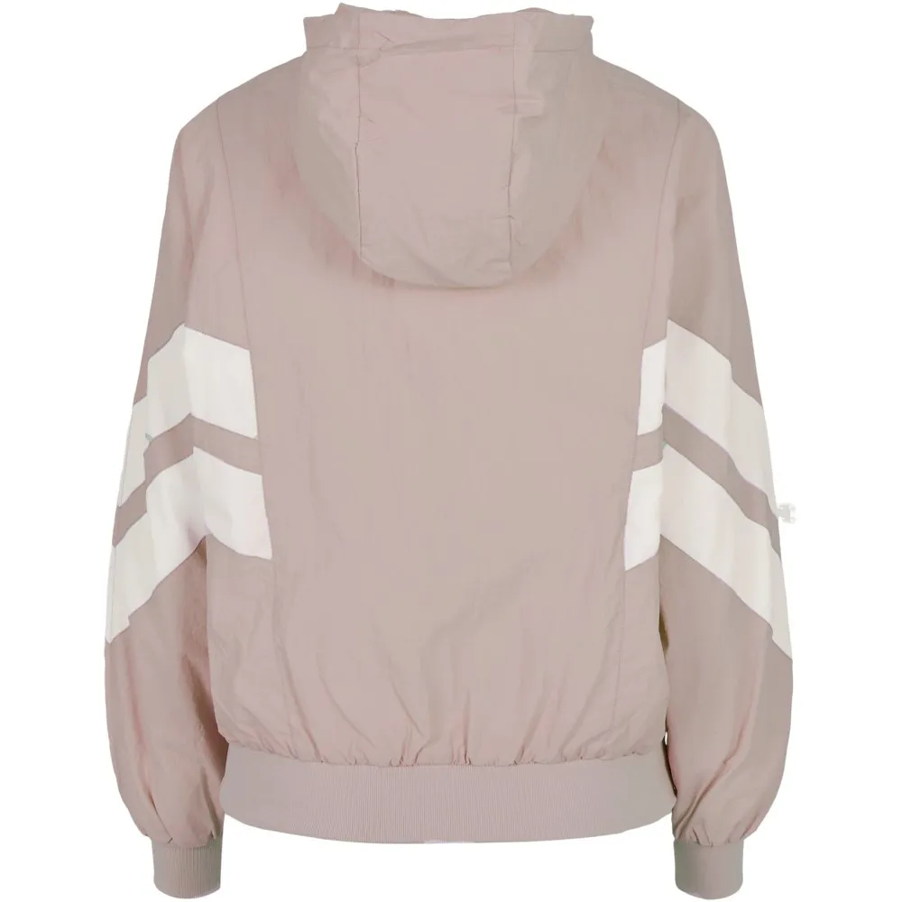 Urban classics Crinkle Bat Wing Jacket Pink | Dressinn