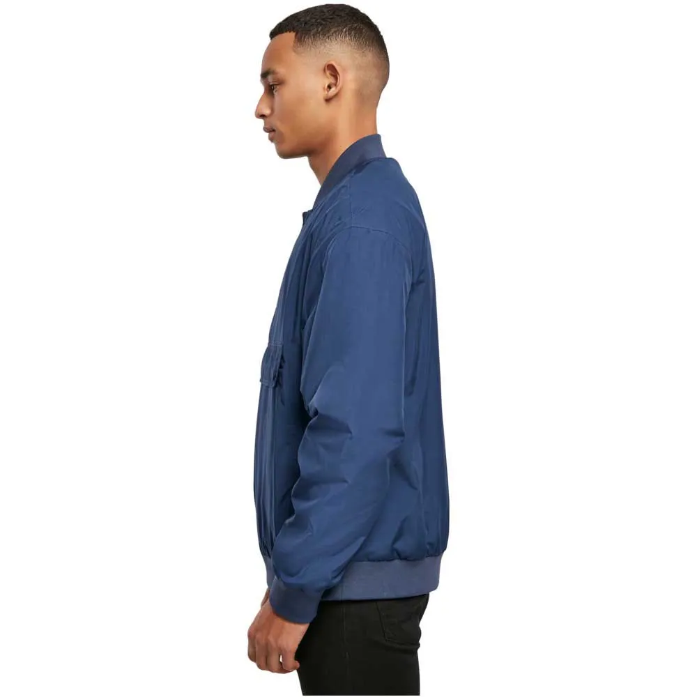 Urban classics Bomber jacket Blue | Dressinn