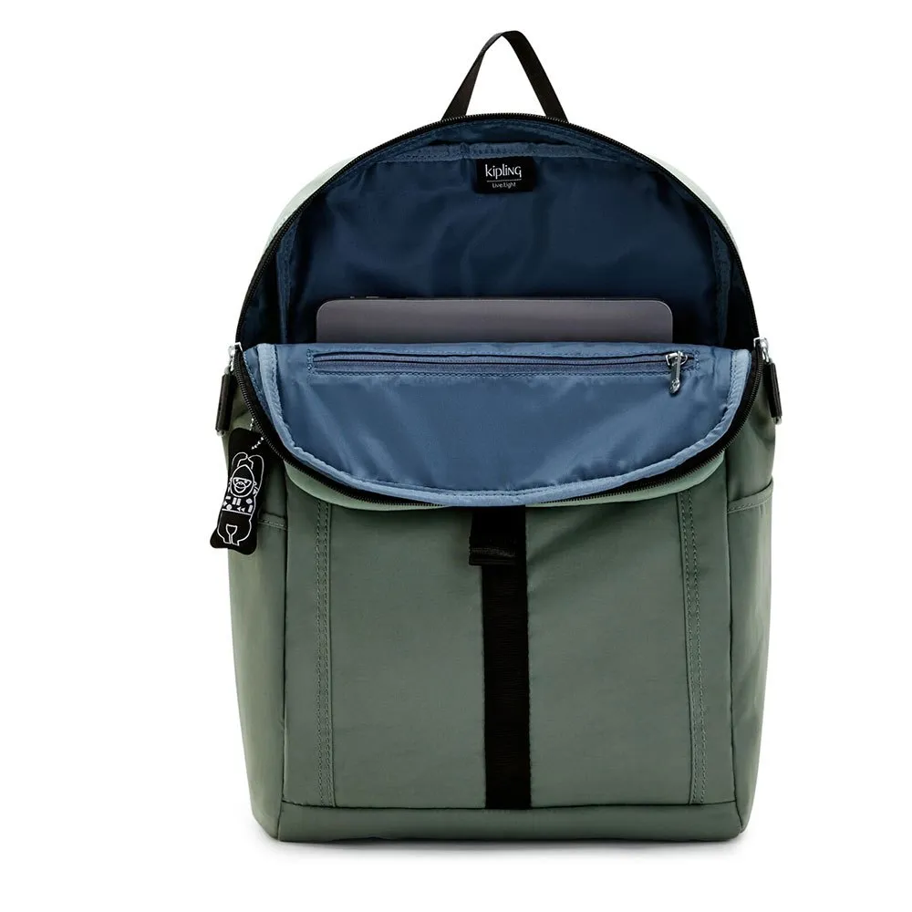Kipling Genadi Mild 18L Backpack Green | Dressinn