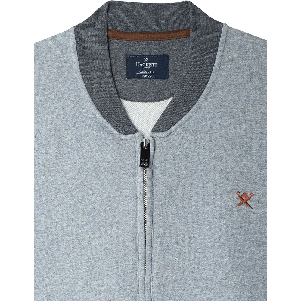 Hackett HM580987 Bomber Jacket Grey | Dressinn