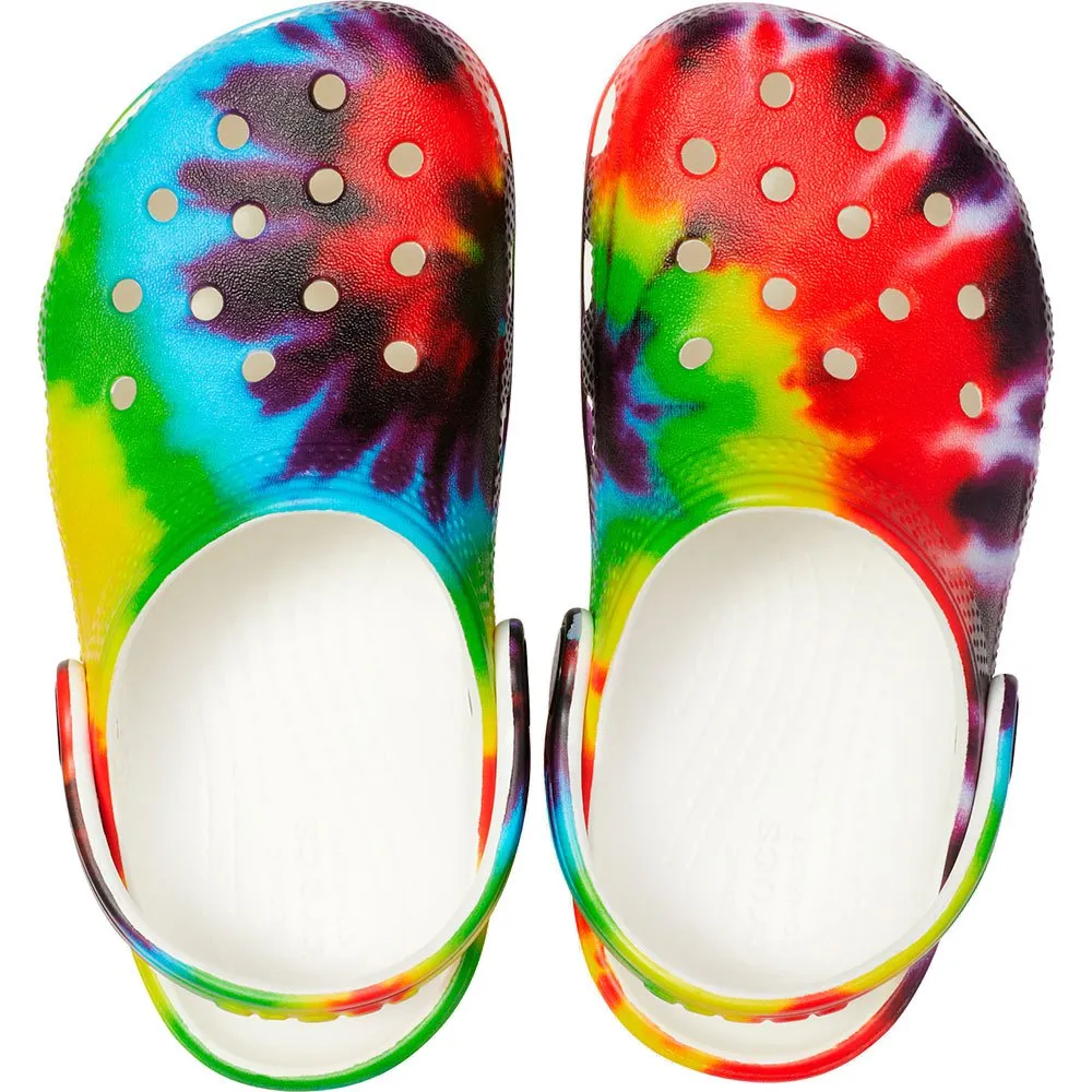 Crocs Classic Tie Dye Graphic clogs Multicolor | Dressinn