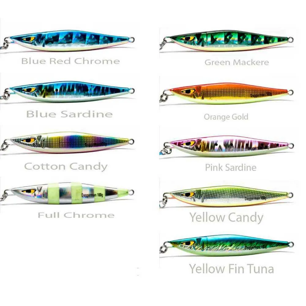 Mustad Daggerman Jig 100g Multicolor | Waveinn