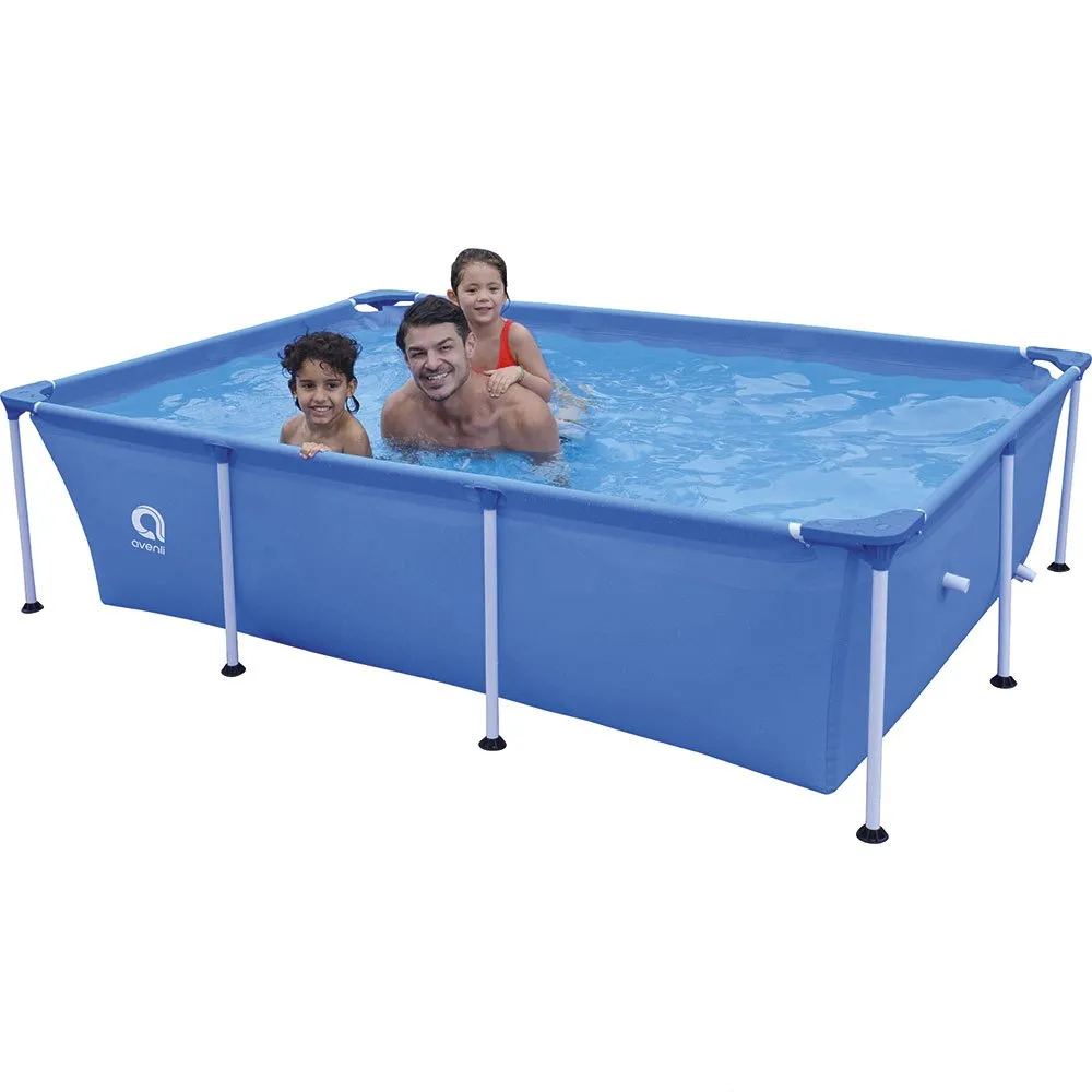 Avenli Frame Rectangular Pool Tubular Pools Blue | Swiminn