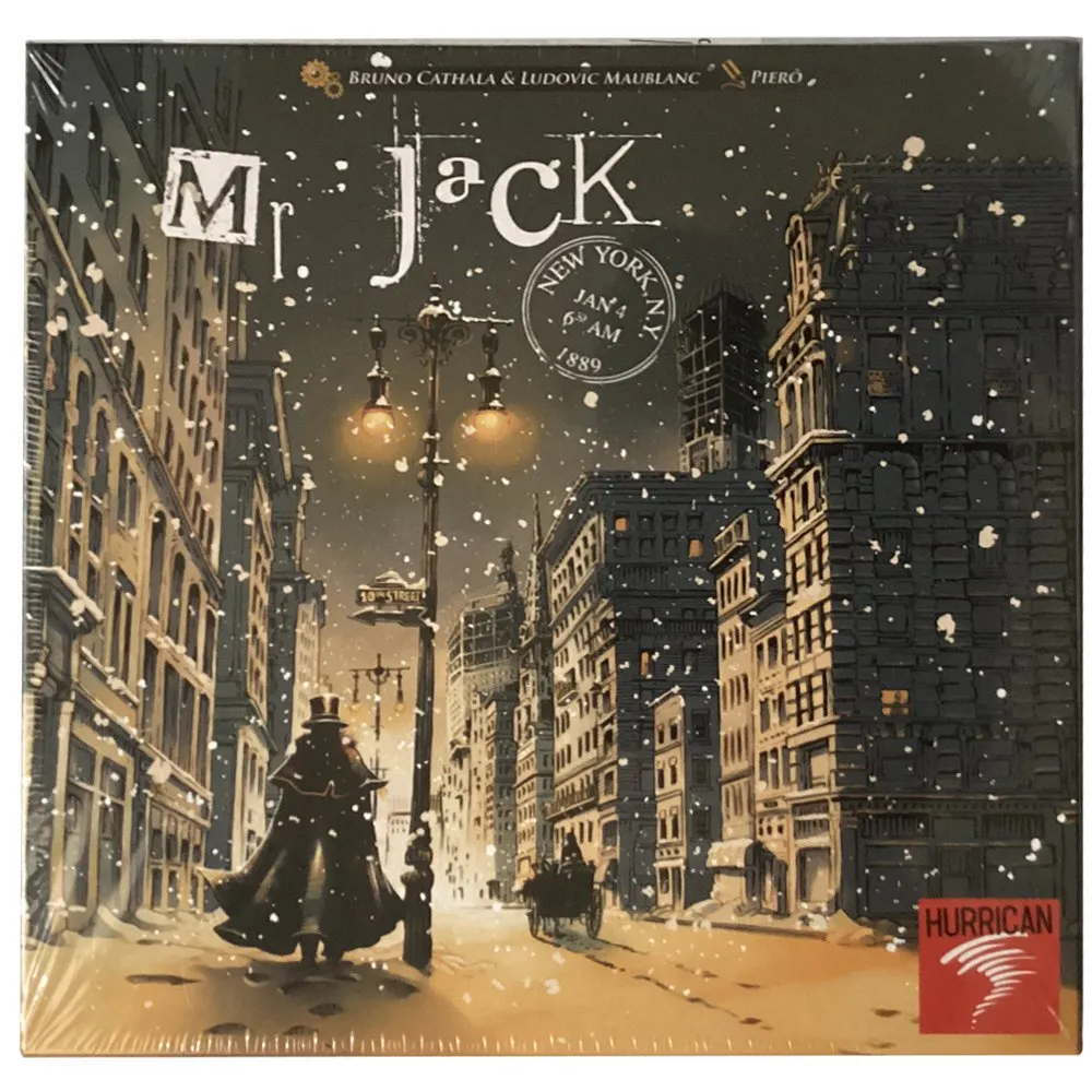 Asmodee Mr Jack New York Expansion Board Game Multicolor | Kidinn