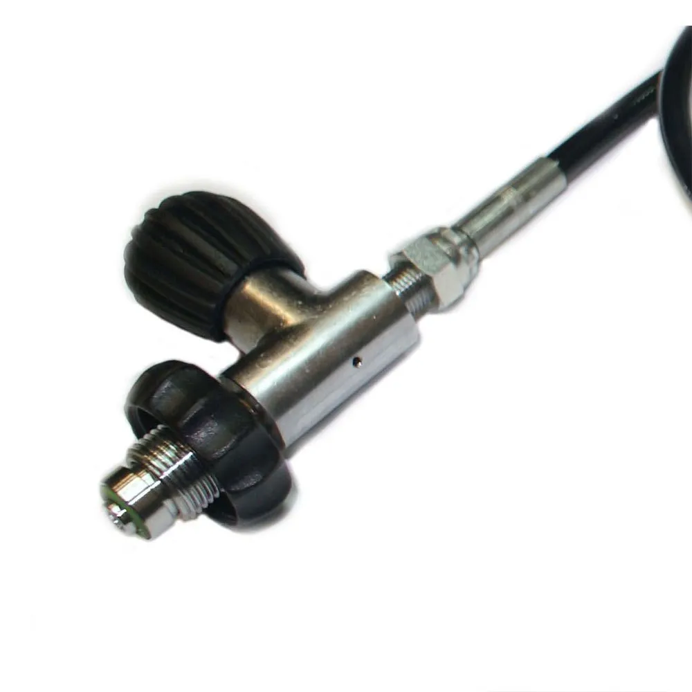 Metalsub Filling Terminal DIN 200/300 For Coltri With Purge Black| Diveinn