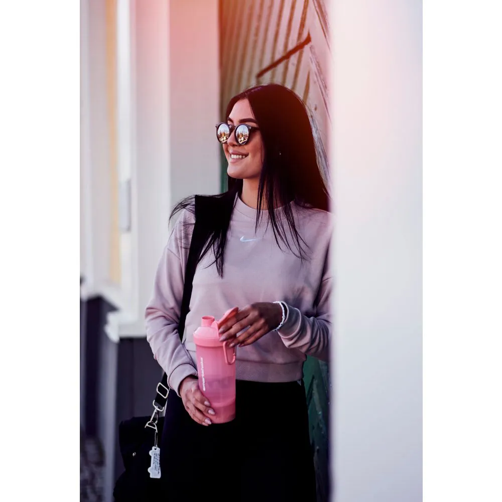 Smartshake Shaker O2go One 800 Ml - Light Pink Pink | Traininn