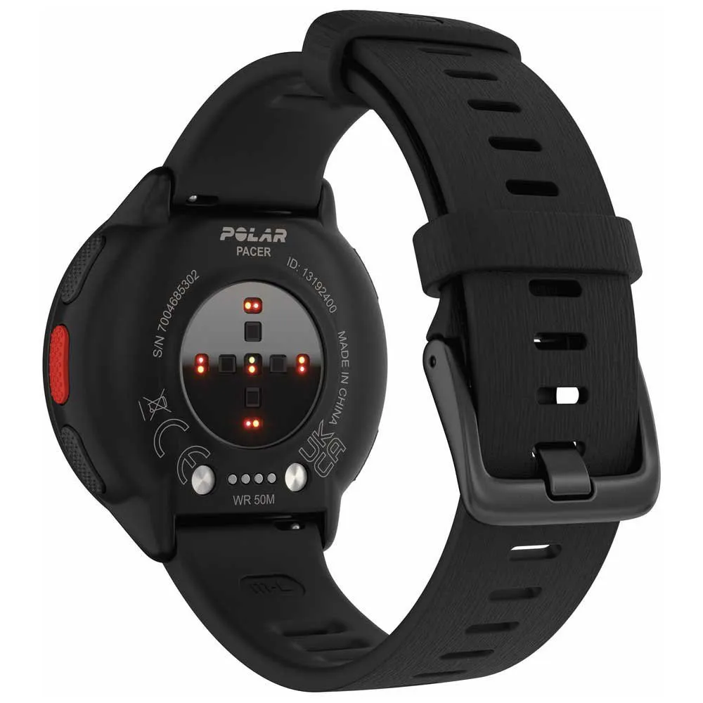 Polar Pacer watch, Black | Bikeinn