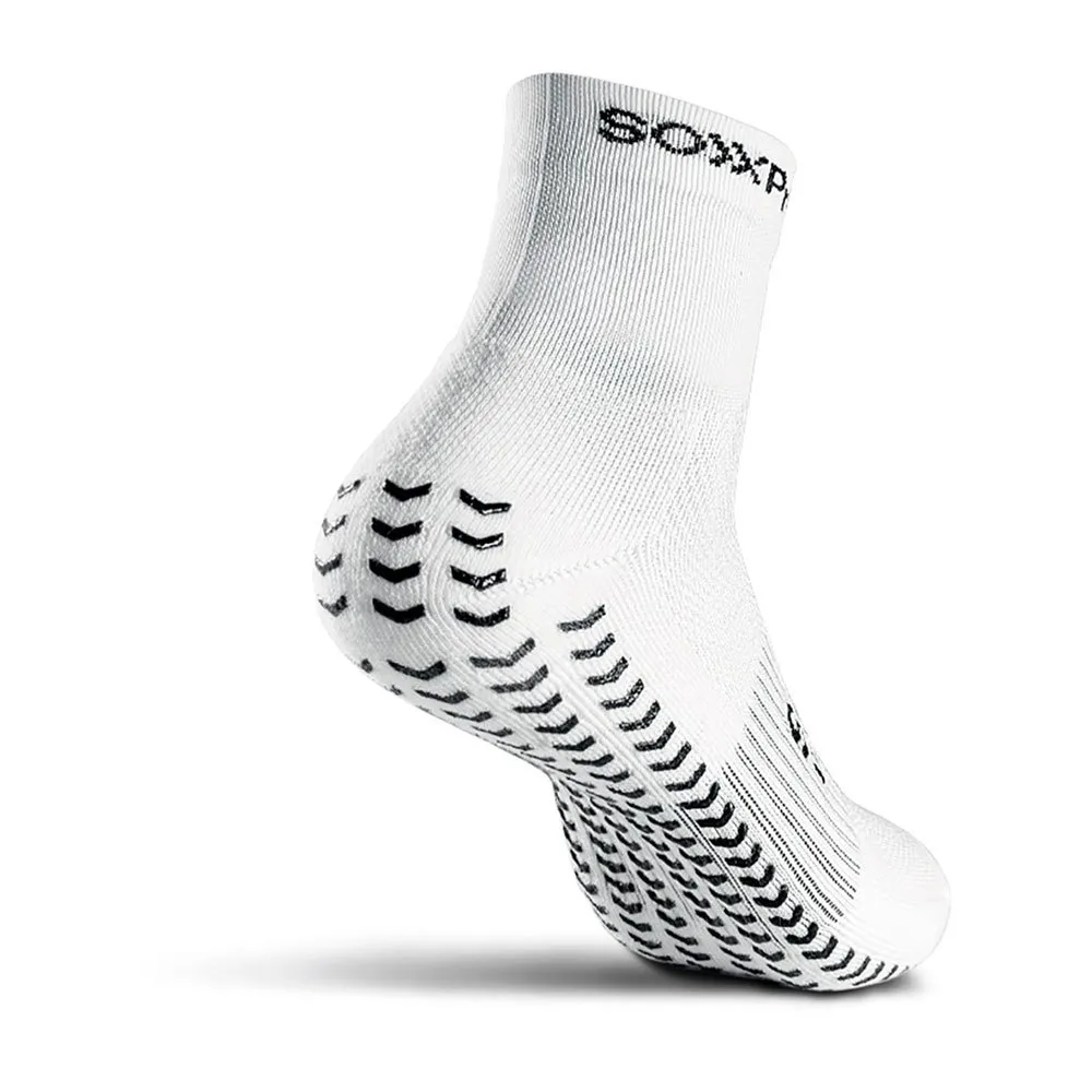Soxpro Sprint Grip Socks White | Smashinn