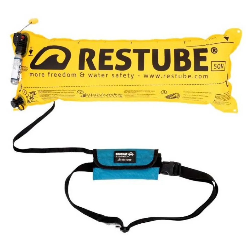 Beuchat Restube Snorkeling Lifebuoy Blue | Diveinn