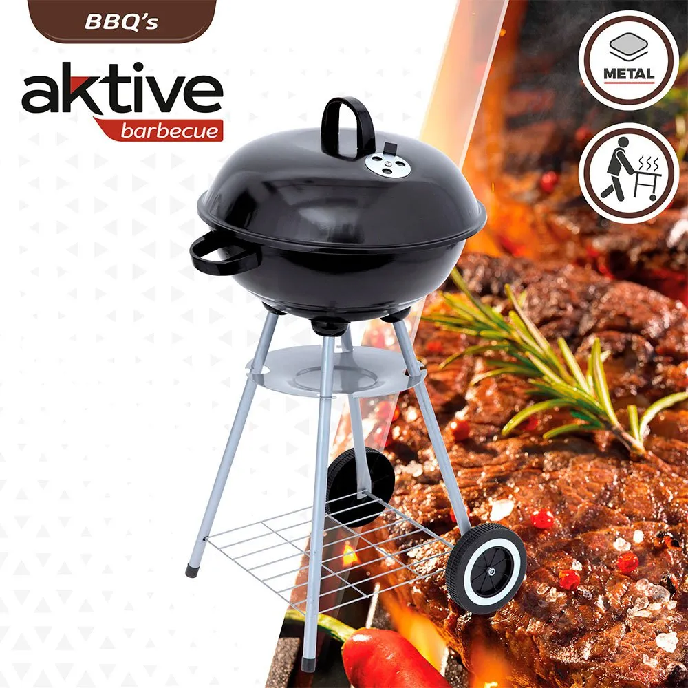 Aktive D46 cm Barbecue Black | Swiminn
