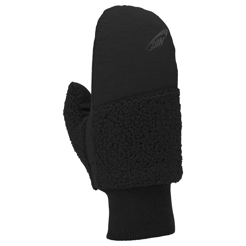 Nike Sherpa Mittens Black | Runnerinn