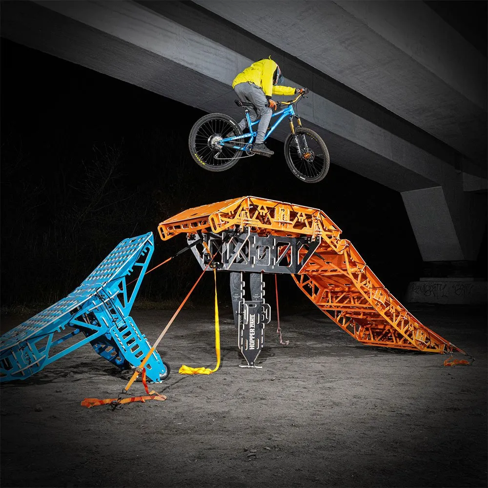 MTB Hopper Air ramp, Blue | Bikeinn
