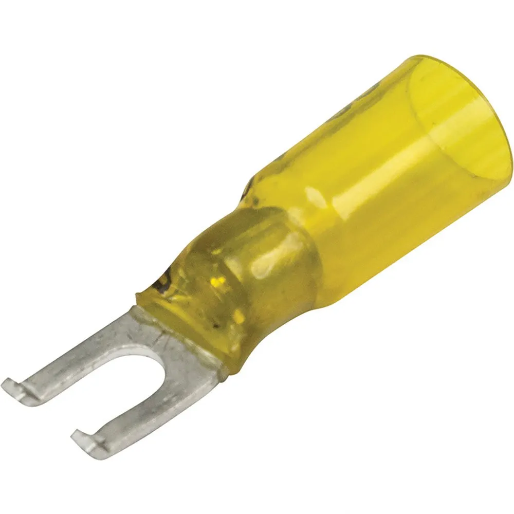 Seachoice 3-1 Flanged Spade Terminal Yellow | Waveinn